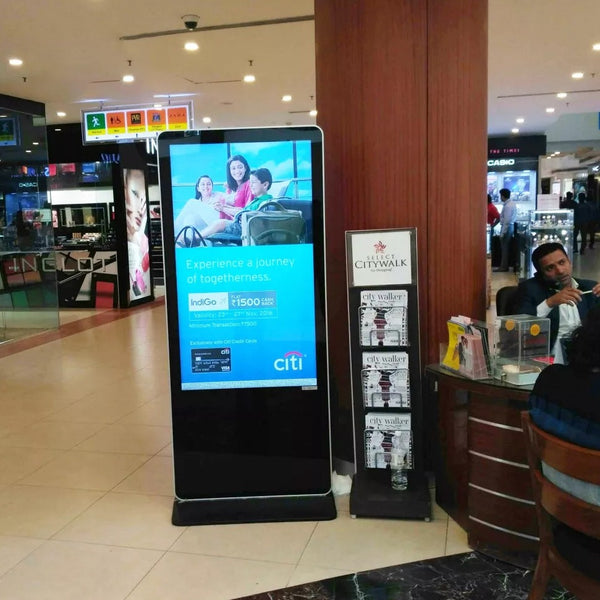 ป้ายโฆษณาดิจิตอล จอทีวี 49" Digital Signage Display Stand – Alpha ...