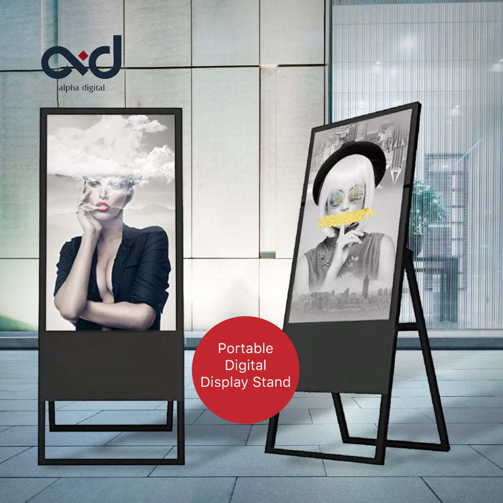 Portable Digital Signage Stand | จอประชาสัมพันธ์ดิจิตอลแบบตั้งพื้น ...